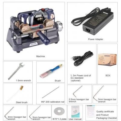 China 2025 Xhorse Dolphin XP-008 XP008 Key Cutting Machine Mini Mechanical for Special Bit/ Double Bit Keys for sale