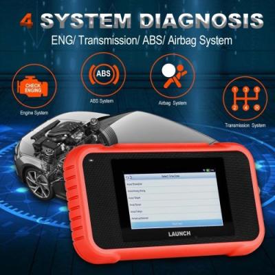 중국 Launch X431 CRP129E 다중 시스템 진단 스캐너 OBD2/ENG/ABS/SRS/AT 서비스 재설정 오일, 브레이크, SAS, TPMS, ETS 판매용