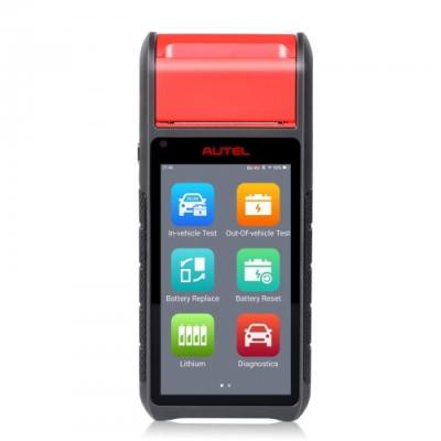 China Autel MaxiBAS BT608E OBD2 Scanner built-in Printer Touchscreen Battery Tester Electrical System Analyzer 12V 100-3000 CCA Load Tester for sale