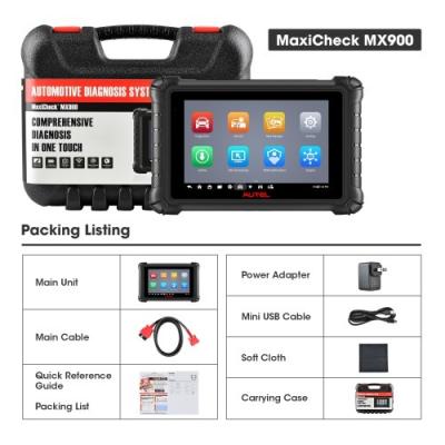 China Autel MaxiCheck MX900 OBD2 All System Diagnostic Scanner Bi-Directional Control DoIP/CAN FD Read/Clear Code 40+ Service Upgrade of MK808 MX808 for sale