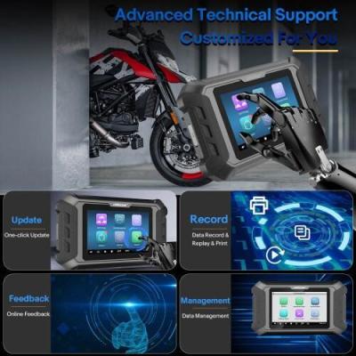 China OBDSTAR iScan for DUCATI Motorcycle Diagnostic Tool with M041 Cable Support Diagnose & Key Programming & Odometer Calibration for sale
