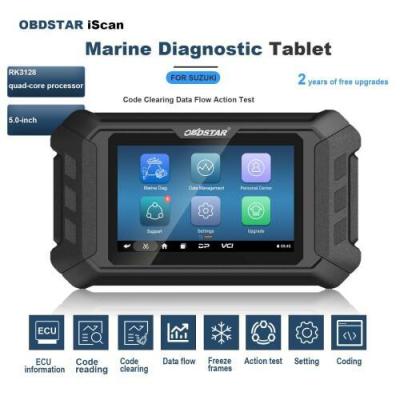 China OBDSTAR iScan for SUZUKI Marine Diagnostic Tablet Code Reading Code Clearing Data Flow Action Test for 1998 -2022 SUZUKI Outboard Models for sale