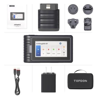 China TOPDON Artidiag 800 BT Mid-level All System Diagnostic Tool with 28 Service Functions Free Lifetime Upgrade Multi-Language for sale