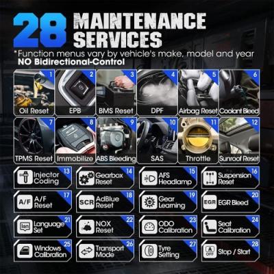 China TOPDON Artidiag 800 BT Mid-level All System Diagnostic Tool with 28 Service Functions Free Lifetime Upgrade Multi-Language for sale