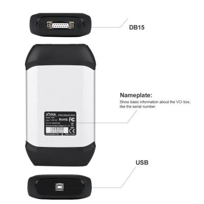 China XTOOL D9 Automotive Scan Tool Topology Map Bi-Directional Control ECU Coding Full Diagnostics & 42+ Reset Services Support DoIP & CAN FD for sale