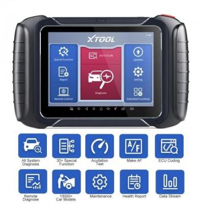 China XTOOL D8 Automotive Scan Tool Bi-Directional Control OBD2 Car Diagnostic Scanner+ECU Coding 38+ Services+Key Programming for sale