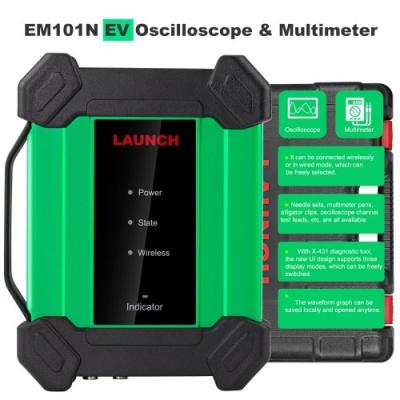 China LAUNCH EM101N Dual-Channel EV Oscilloscope and Multimeter for High-Voltage Diagnostics for sale