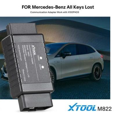 China XTOOL M821 M822 Mercedes-Benz Adapter Work with KC501/X100 Pad3/X100 Max Key Programmer For Mercedes-Benz All Keys Lost for sale