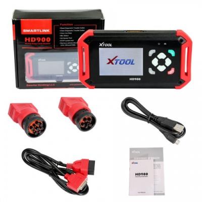 China Professional XTOOL HD900 Heavy Duty Truck Code Reader with Live Data and MIL Reset for sale