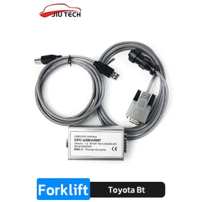 TruckCom Toyota BT Per Toyota BT EMS CAN suite Servizio Interfaccia di comunicazione Strumento diagnostico per carrelli elevatori ARM7