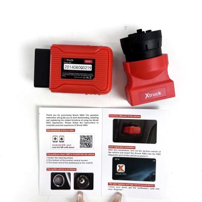 Китай Диагностический сканер для грузовиков Smart Xtruck X003 | Автоматическая идентификация, чтение кодов неисправностей, регенерация DPF и напряжение OBD продается