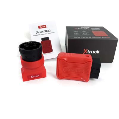 Китай Диагностический сканер для грузовиков Smart Xtruck X003 | Автоматическая идентификация, чтение кодов неисправностей, регенерация DPF и напряжение OBD продается