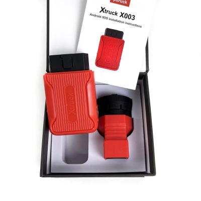 Китай Диагностический сканер для грузовиков Smart Xtruck X003 | Автоматическая идентификация, чтение кодов неисправностей, регенерация DPF и напряжение OBD продается