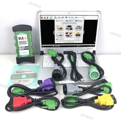 China CFC2 laptop + for  dla diagnostic 2024 DLA+2.0 Vehicle Interface Newest Heavy Duty Truck Scanner Diagnostic Tool for sale