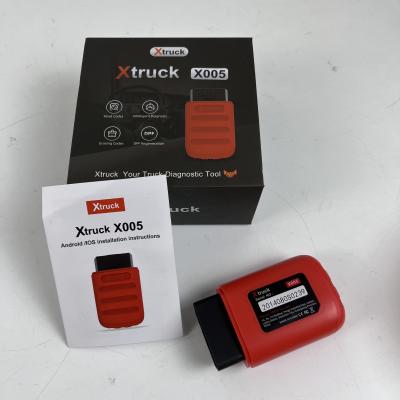 Китай Xtruck X005 Heavy Duty Truck OBD Scanner с 8 режимами тестирования OBDII Два года бесплатных обновлений и чтения кодов неисправностей продается
