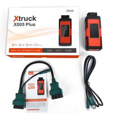 China Xtruck X005 Plus Bluetooth Truck Diagnostic Scanner for SHACMAN SINOTRUK for sale