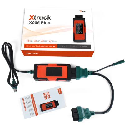 China Xtruck X005 Plus Bluetooth Truck Diagnostic Scanner for FAWDE SHACMAN SINOTRUK for sale