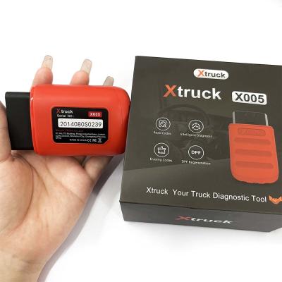 China Xtruck X005 Bluetooth 5.1 Escaner de diagnóstico de camión para FAWDE SHACMAN en venta