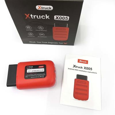 China Xtruck X005 Bluetooth 5.1 Escaner de diagnóstico de camión para FAWDE SHACMAN en venta