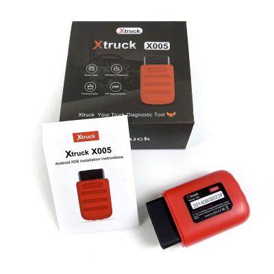 中国 Xtruck X005 Bluetooth 5.1 トラック診断ツール (SHACMAN SINOTRUK 用) 販売のため