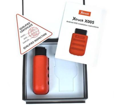China Herramienta de diagnóstico para camiones Xtruck X005 Bluetooth 5.1 para SHACMAN SINOTRUK en venta