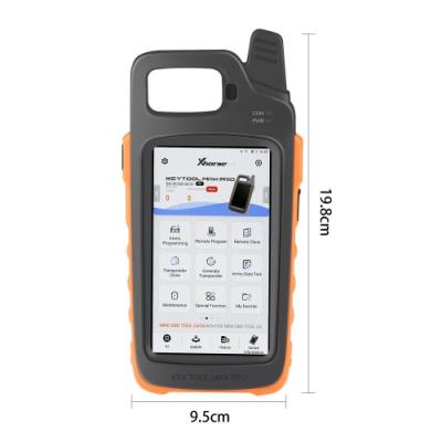중국 Xhorse VVDI Key Tool Max Pro with MINI OBD Tool 기능, 다중 언어 지원, CAN FD/전압 및 누설 전류 판매용