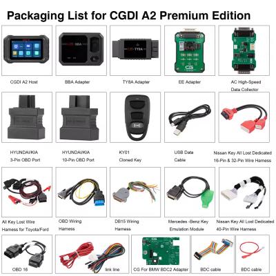 China CGDI A2 Key Programmer Premium Edition for BMW G Series BDC2 2016+ for sale