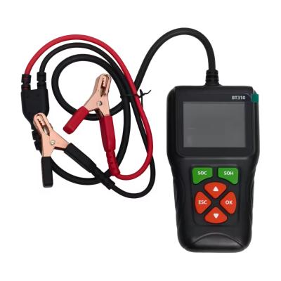 China BT310 12V/24V Battery Load Tester for Lead Acid AGM GEL EFP Batteries with Cold Cranking Amps Test for sale