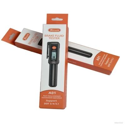 중국 155mm*30mm*25mm 크기의 디지털 브레이크 유체 검사기 38.5g 무게와 0~50°C 사용 환경 판매용
