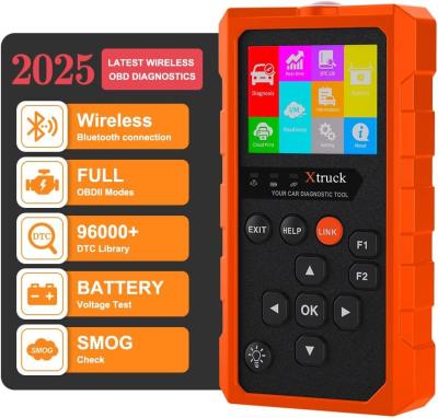 China Xtruck 819 Handheld Automotive OBDII Diagnostic Scanner VIN Reading and Battery Status Monitoring Tool for Post-2000 Vehicles for sale