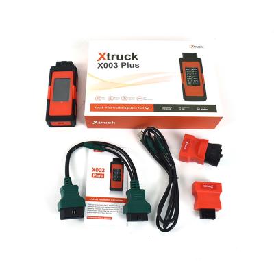 China Xtruck X003 Plus Heavy Duty Truck OBD Scanner with 8 HD OBD II Test Modes, 9-Pin & 16-Pin Interface, and Multi-Language Support for sale