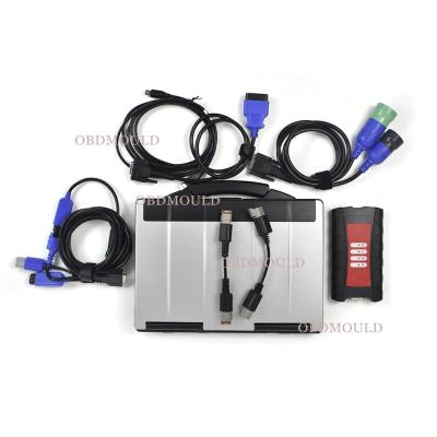 China Diagnostic kit INLINE 7, pre installed Insite 8.7 software CF53 laptop for Cummins diesel truck engine diagnosis for sale