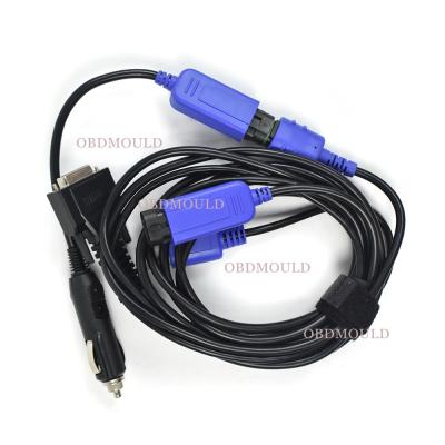 China Diagnostic kit INLINE 7, pre installed Insite 8.7 software CF53 laptop for Cummins diesel truck engine diagnosis for sale