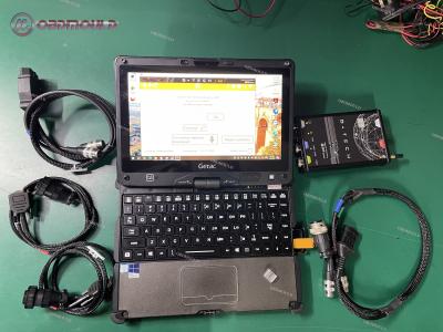 China for Deutz Fahr + Getac Laptop Tractor Combine Truck Diagnostic Tool SDF D-TechAPP SerDia 4.0 Eol Program key dongle Fahr D-Tech for sale