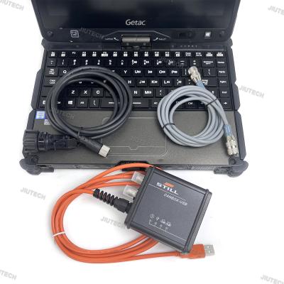 China Still CANBOX Forklift Diagnostic Tool with Software Version 8.21 Multi-Language Support and Original Box Can Bus Line for sale