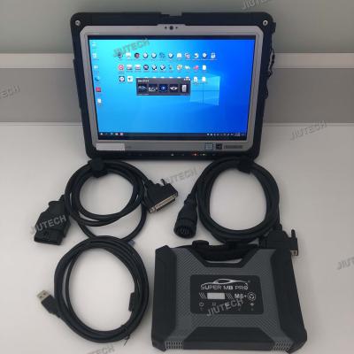 China Newest SUPER MB Pro M6+ Diagnosis V CI with Multiplexer XENTRY for Benz Car Truck Diagnostic Tool and CF33 Tablet for sale