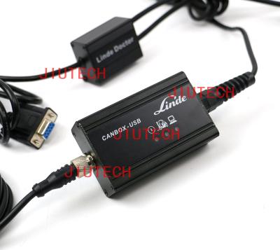 China Linde-Gabelstapler-Diagnose-Tool-Scanner-manuelle Software des ganzen Satzes mit Laptop IBMs T420 zu verkaufen