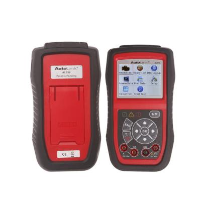 中国 元の Autel AutoLink AL539 OBDII は/用具のインターネットの更新の多言語メニューをスキャンできます 販売のため