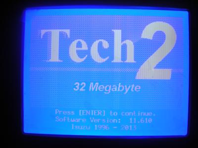 중국 V11.610 ISUZU TECH 2 진단 소프트웨어 32MB 카드는 Tech2 기계설비 GM Tech2 스캐너를 지원합니다 판매용