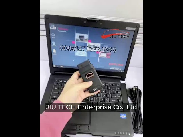 cf53 laptop full set with smart card heavy duty truck t427 pk t200 cats 3 mantis manwis t427 (wdi-2)