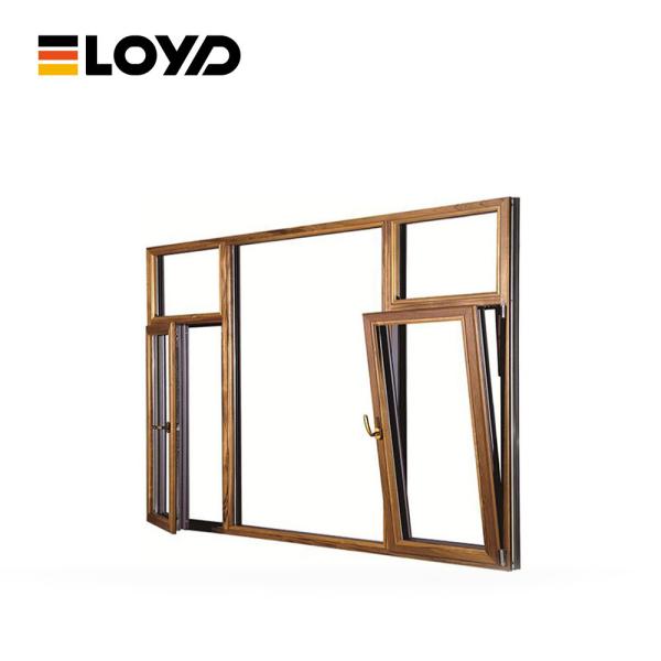 Quality Double Glazing Tempered Glass Aluminium Tilt And Turn Windows for sale