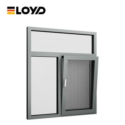 중국 환기 알루미늄 기울기 및 회전 창문 주거 및 상업 건물 판매용
