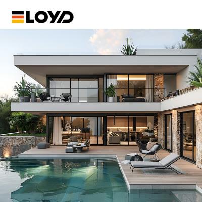 Cina Casa in bronzo europeo in alluminio inclinazione e girare finestra ODM in vendita
