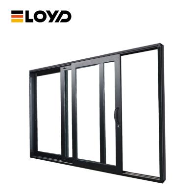 China Customized Retractable Sliding Glass Doors 12 Ft Patio Door For Office for sale