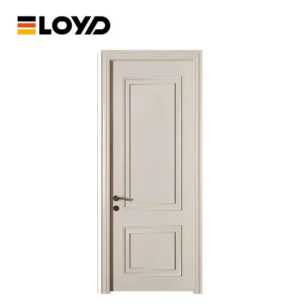 Quality Internal Wooden French Bedroom Aluminium Door Replacement ODM for sale