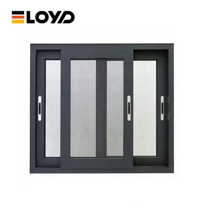 Cina Sicurezza domestica finestra scorrevole in PVC cucina finestra in alluminio vetro stratificato in vendita