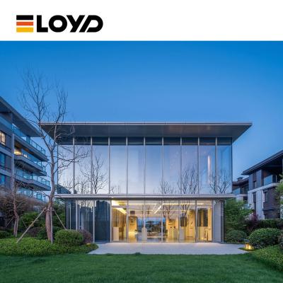 Quality Soundproof Anthracite Grey Aluminium Windows Sliding Glass for Office for sale
