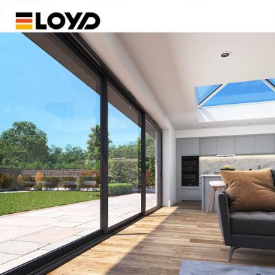 China Hidden Track Design Hurricane Impact Sliding Glass Doors The Smart Investment for Your Property's Safety and Aesthetics for sale