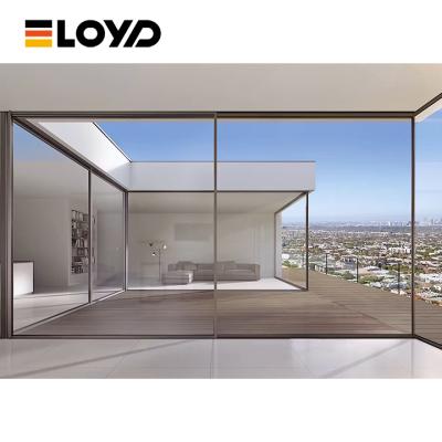 China Eloyd House Customized Aluminum Glass Sliding Door Otherdoors Exterior Slide Windows and Doors for sale