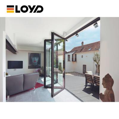 China 68 Series Outdoor Folding Door Waterproof & Safe for sale